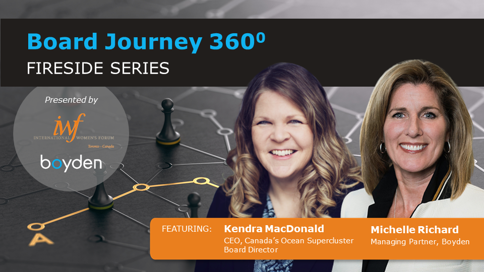 Board Journey 360 Fireside Series featuring Board Director Kendra ...