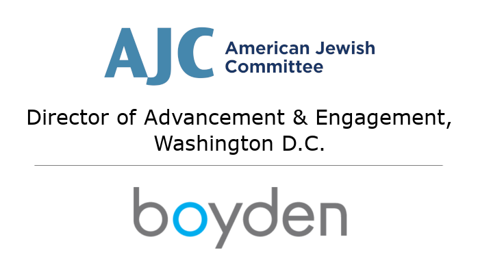 Director of Advancement & Engagement, Washington D.C., American Jewish ...