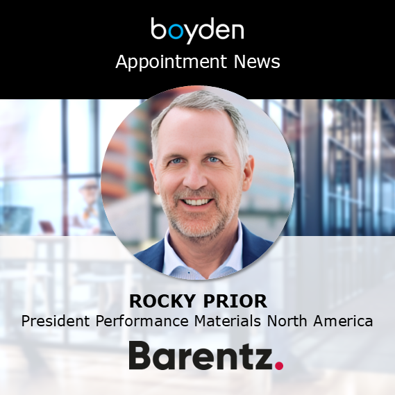 Barentz Appoints New President Performance Materials North America ...