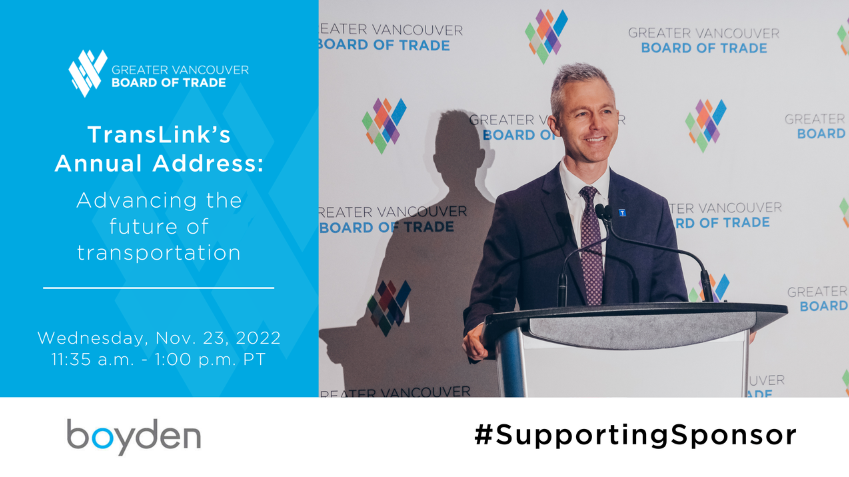 TransLink’s Annual Address: Advancing the future of transportation ...