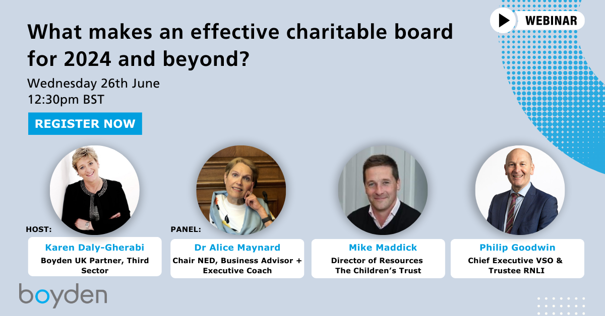 What Makes an Effective Charitable Board in 2024 and Beyond? - Boyden ...
