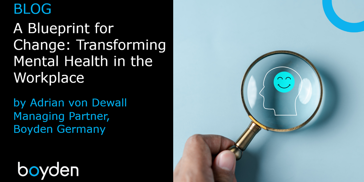 A Blueprint for Change: Transforming Mental Health in the Workplace ...