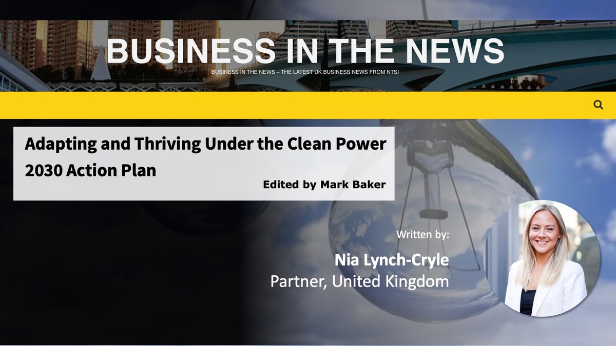 Adapting and Thriving Under the Clean Power 2030 Action Plan ...