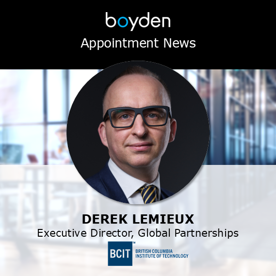 BCIT Appoints New Executive Director, Global Partnerships - Executive ...