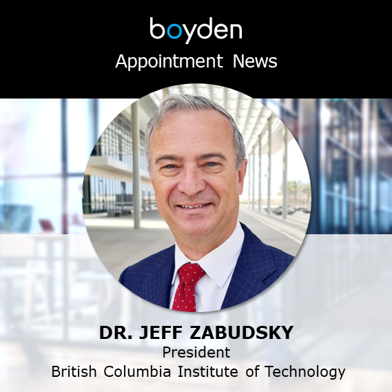 BCIT names its next President - Boyden