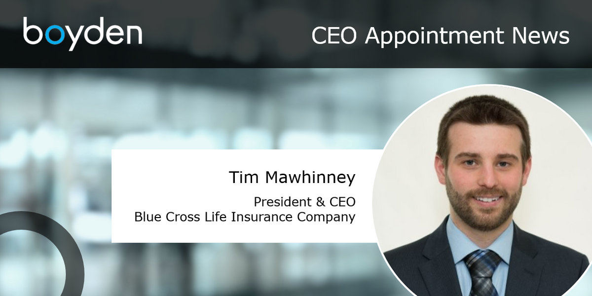 Blue Cross Life Announces New President & Chief Executive Officer ...