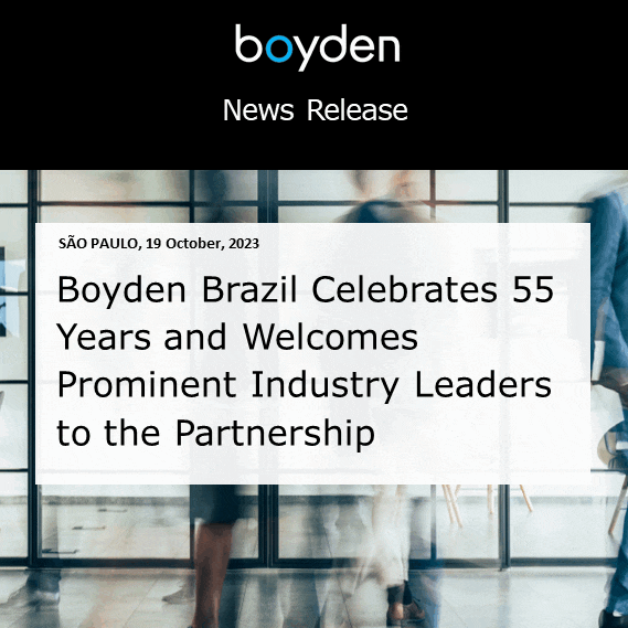 Boyden Brazil Celebrates 55 Years and Welcomes Prominent Industry ...