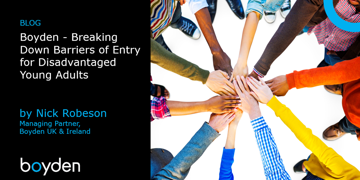 Boyden - Breaking Down Barriers of Entry for Disadvantaged Young Adults ...
