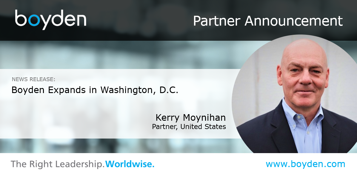 Boyden Expands in Washington, D.C. - Executive Search - Boyden