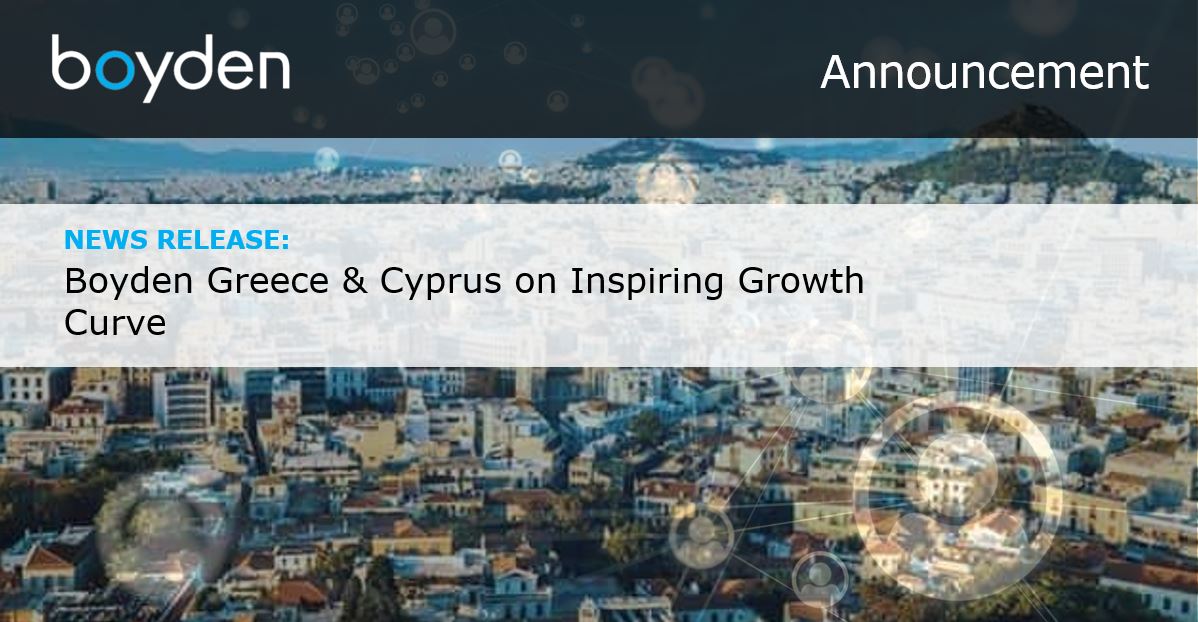 Boyden Greece & Cyprus on Inspiring Growth Curve - Executive Search ...
