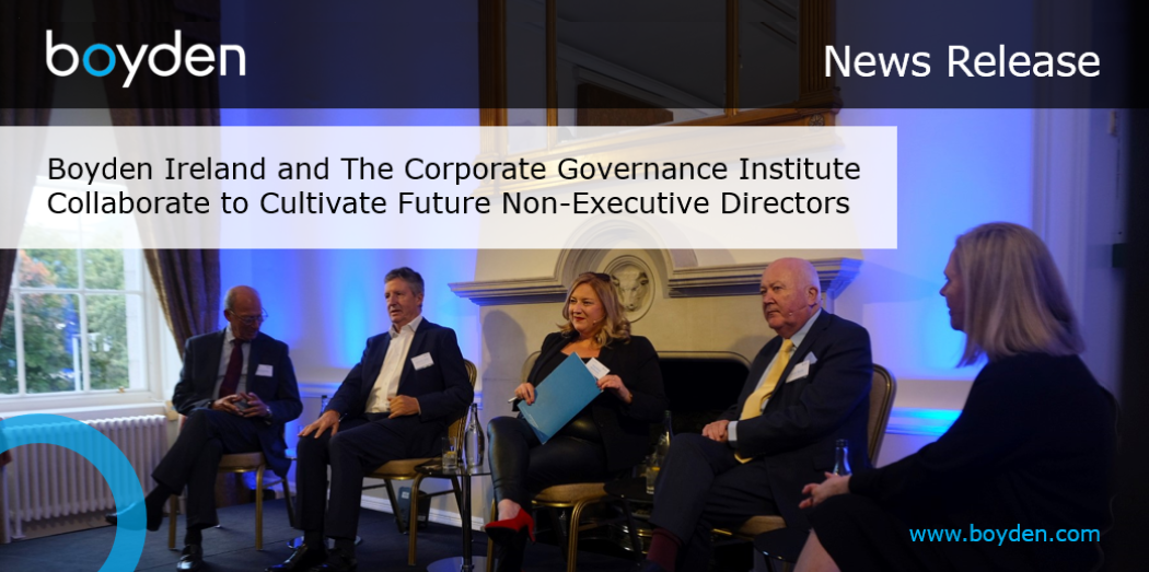Boyden Ireland and The Corporate Governance Institute Collaborate to ...