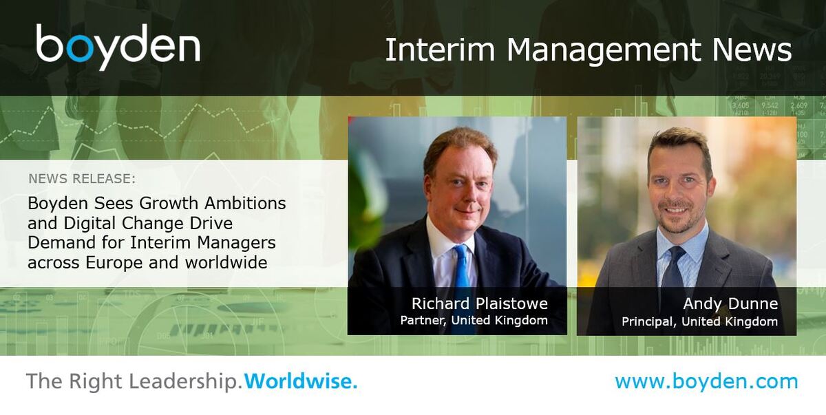 Boyden Sees Growth Ambitions and Digital Change Drive Demand for ...