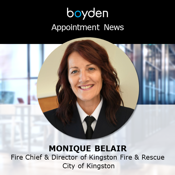 City of Kingston pleased to welcome new Fire Chief - Executive Search ...