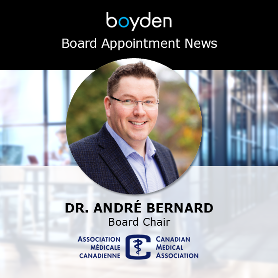 CMA Board of Directors Appoints New Chair - Boyden