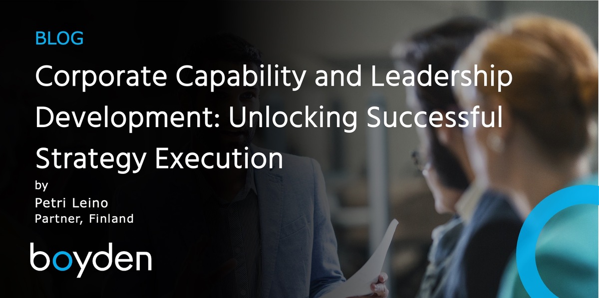 Corporate Capability and Leadership Development: Unlocking Successful ...