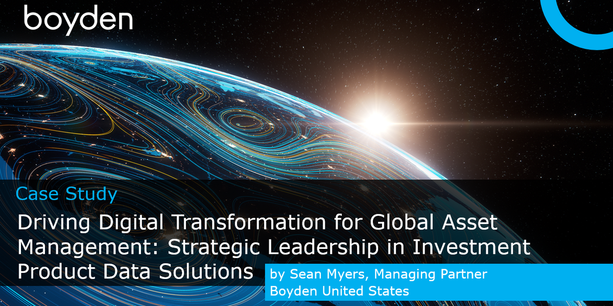 Driving Digital Transformation for Global Asset Management: Strategic ...