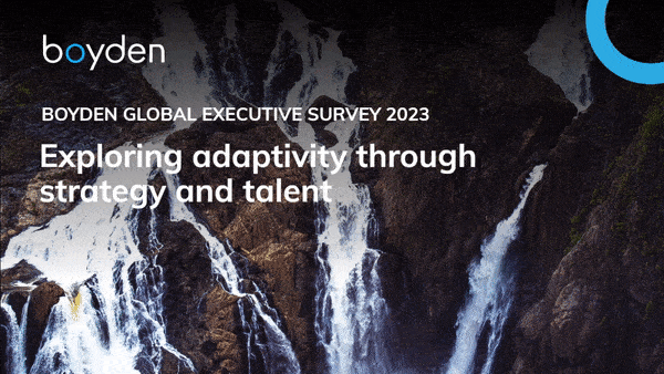 Boyden Global Executive Survey 2023: Exploring adaptivity through ...