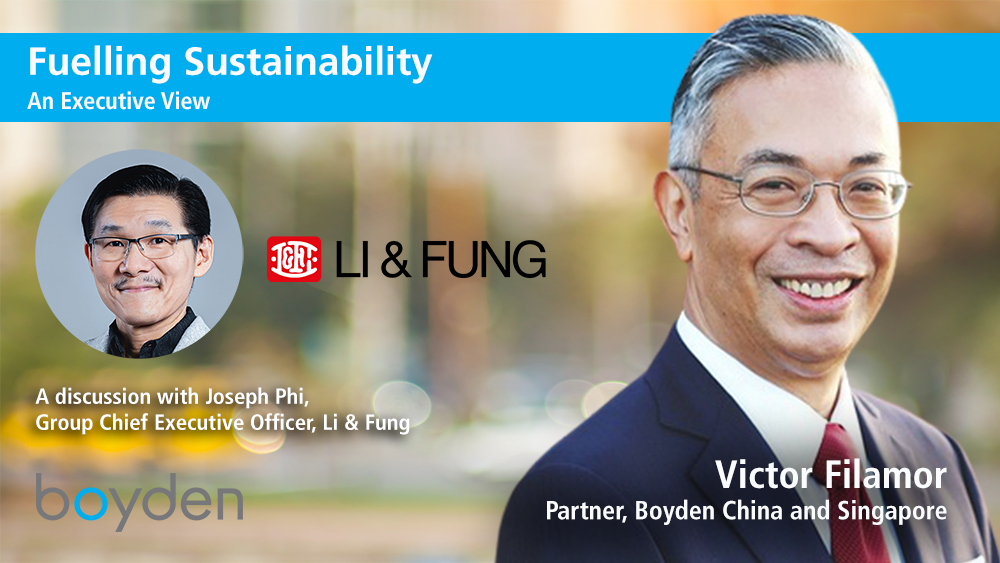 Fuelling Sustainability: An Executive View, with Li & Fung Group CEO ...