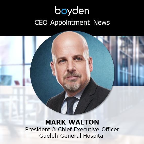 Guelph General Hospital announces new President and CEO - Executive ...