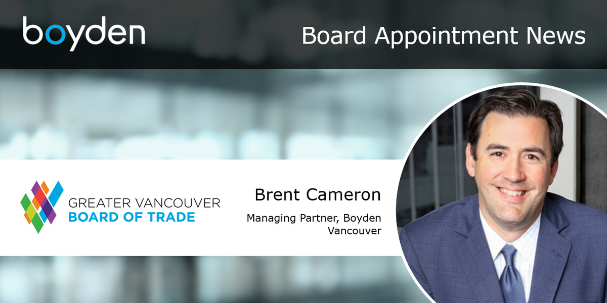 GVBOT announces 2020-21 board of directors - Executive Search - Boyden