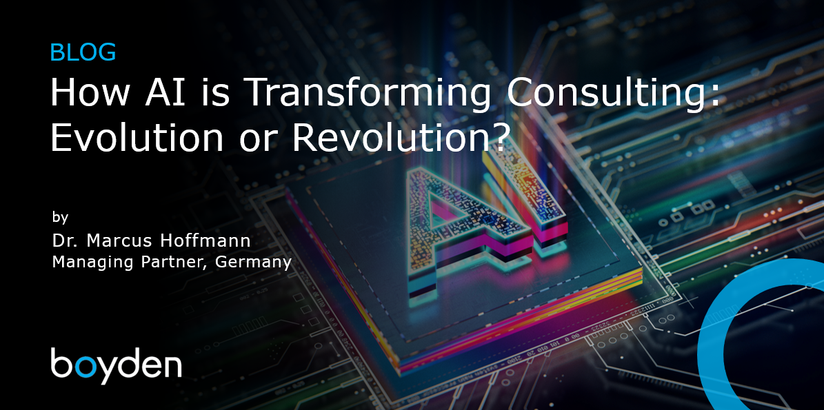 How AI is Transforming Consulting: Evolution or Revolution? - Executive ...