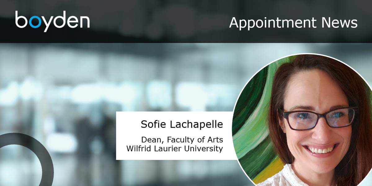 Laurier appoints new dean of the Faculty of Arts - Boyden