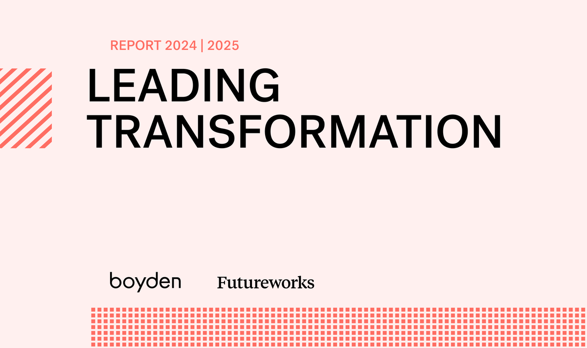 Leading Transformation Report 2024/2025 - Executive Search - Boyden