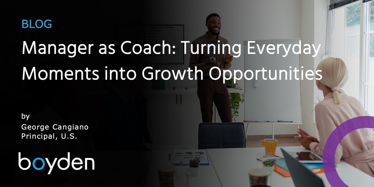 Manager as Coach: Turning Everyday Moments into Growth Opportunities ...