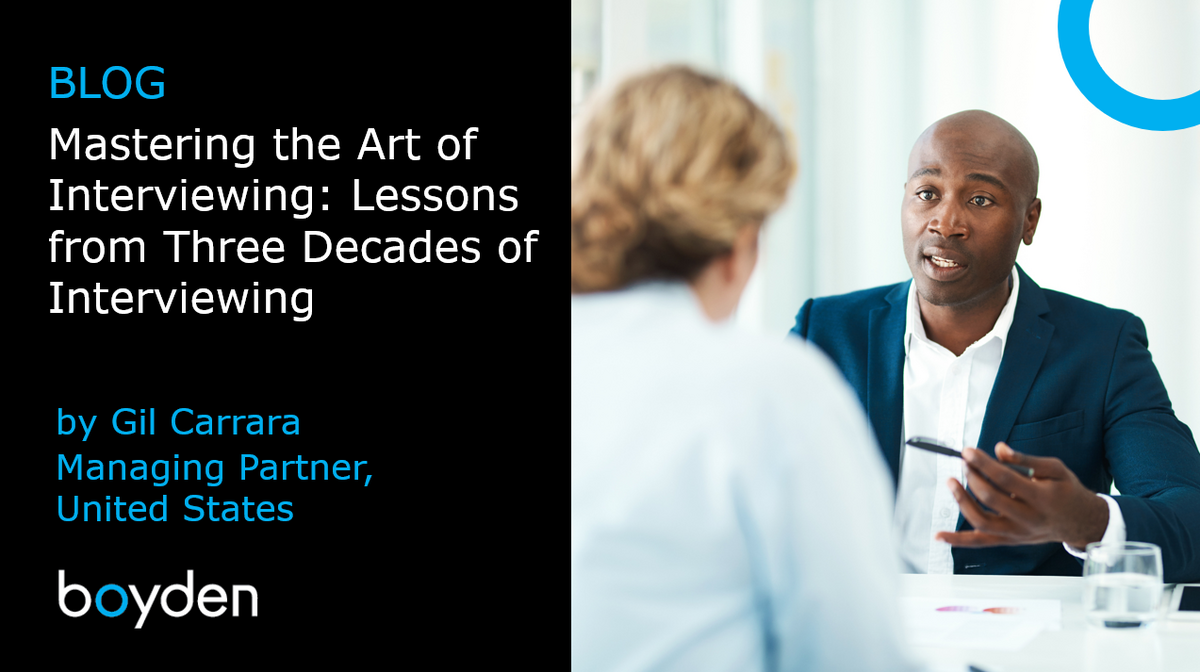 Mastering the Art of Interviewing: Lessons from Three Decades of ...