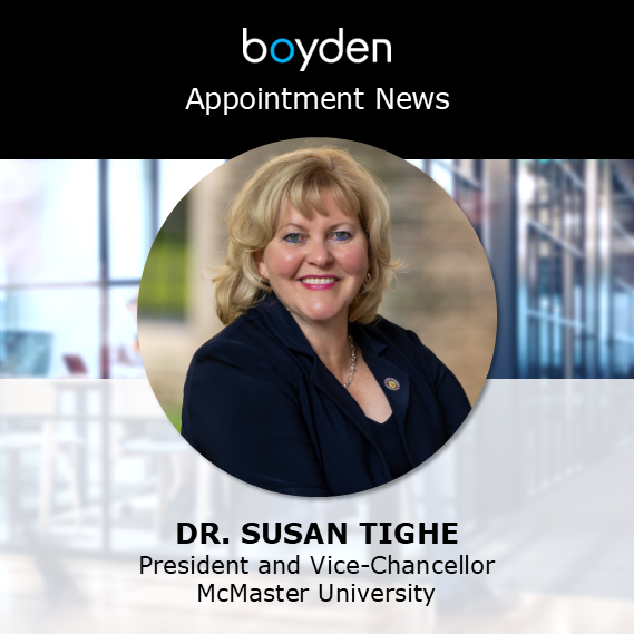 McMaster Names Next President - Executive Search - Boyden