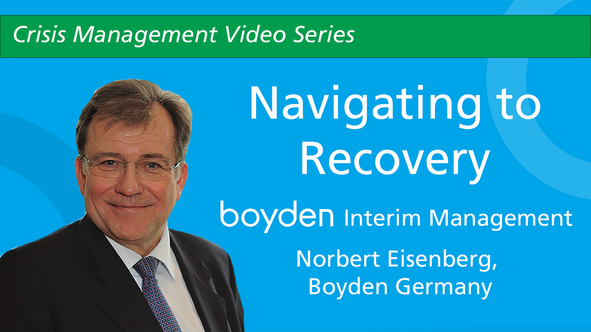 Navigating to Recovery - Executive Search - Boyden