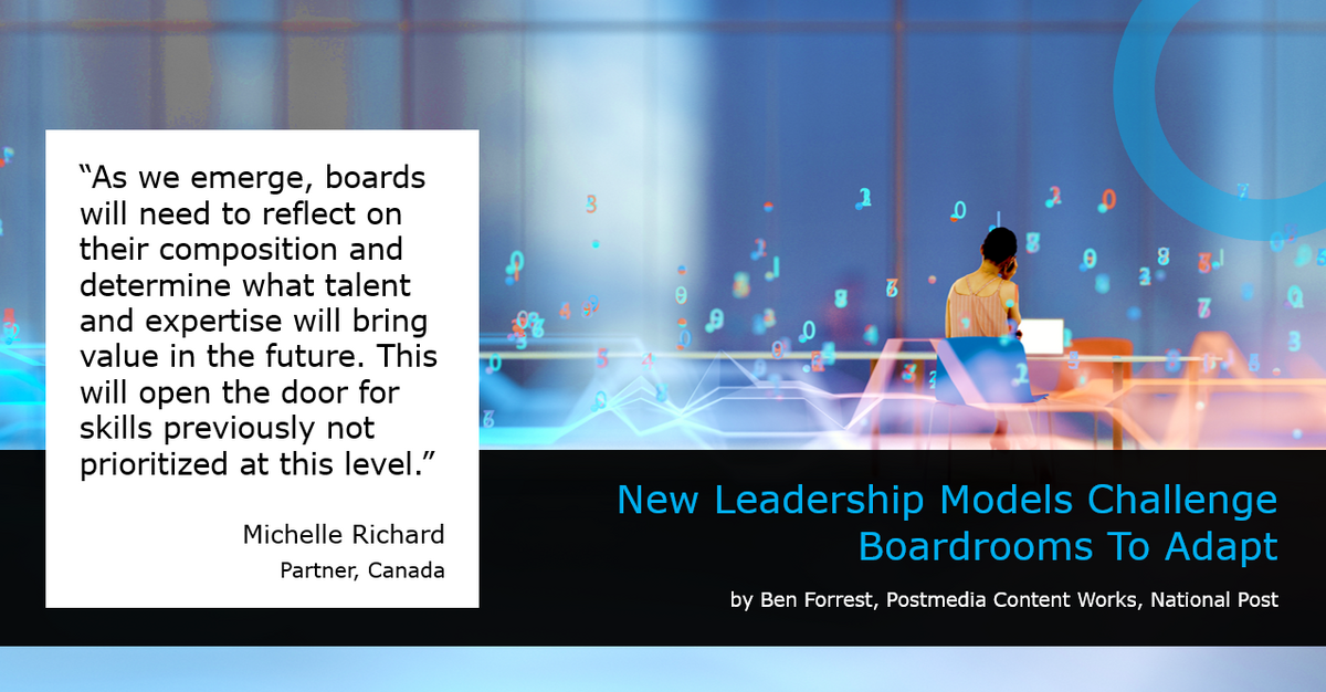 New Leadership Models Challenge Boardrooms to Adapt - Executive Search ...