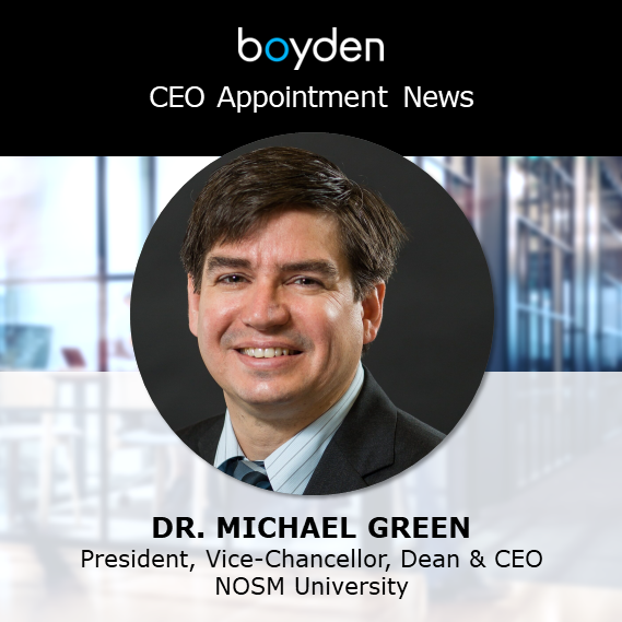 NOSM University Announces New President, Vice-Chancellor, Dean and CEO ...