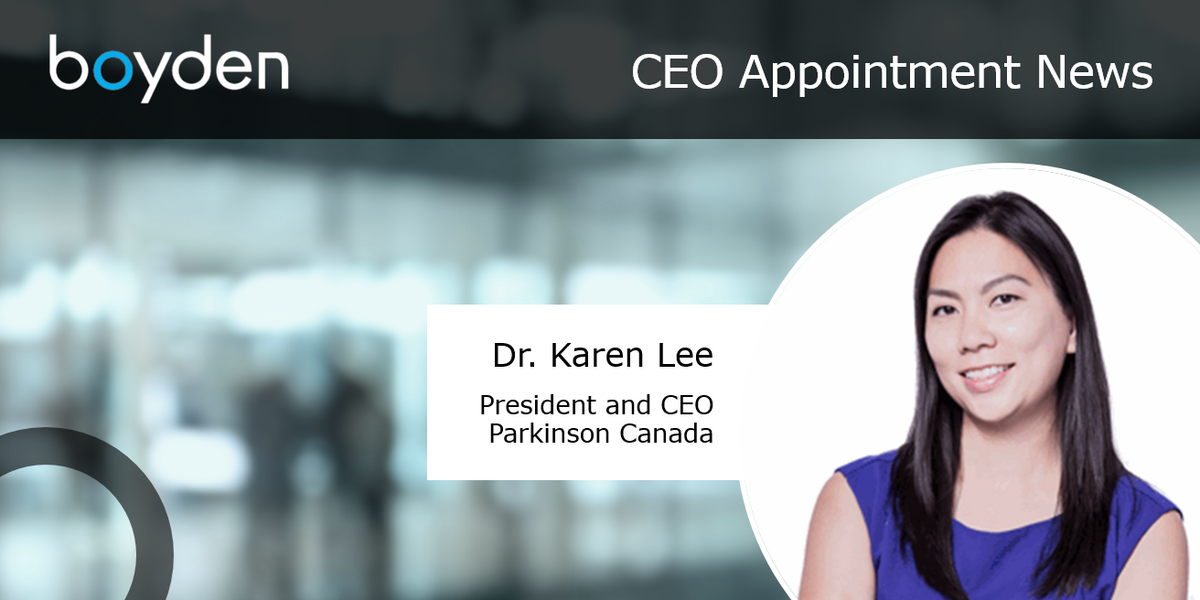 Parkinson Canada Announces Next President & Chief Executive Officer ...