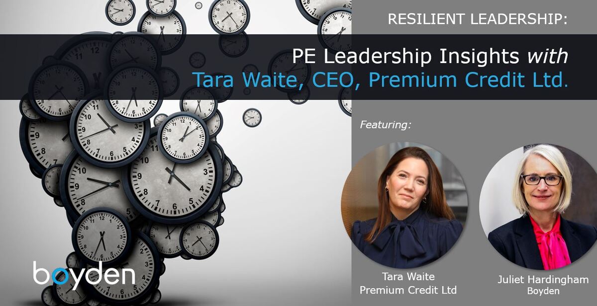 PE Leadership Insights with Tara Waite, CEO of Premium Credit, Ltd ...
