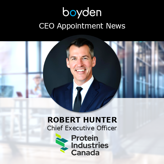 Protein Industries Canada Announces New CEO - Boyden