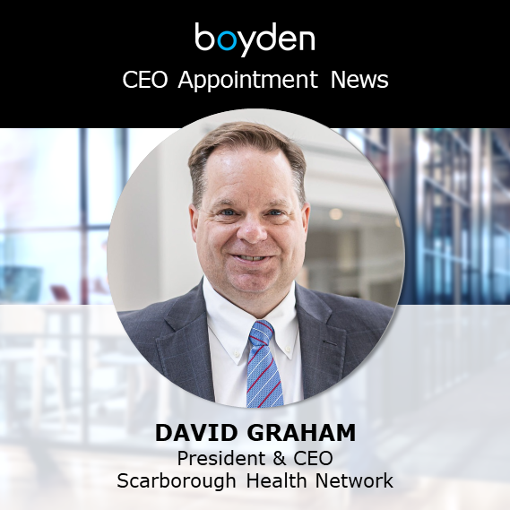 SHN Announces New President and CEO - Executive Search - Boyden