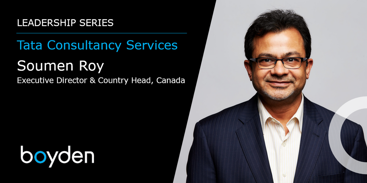 Soumen Roy of Tata Consultancy Services - Executive Search - Boyden