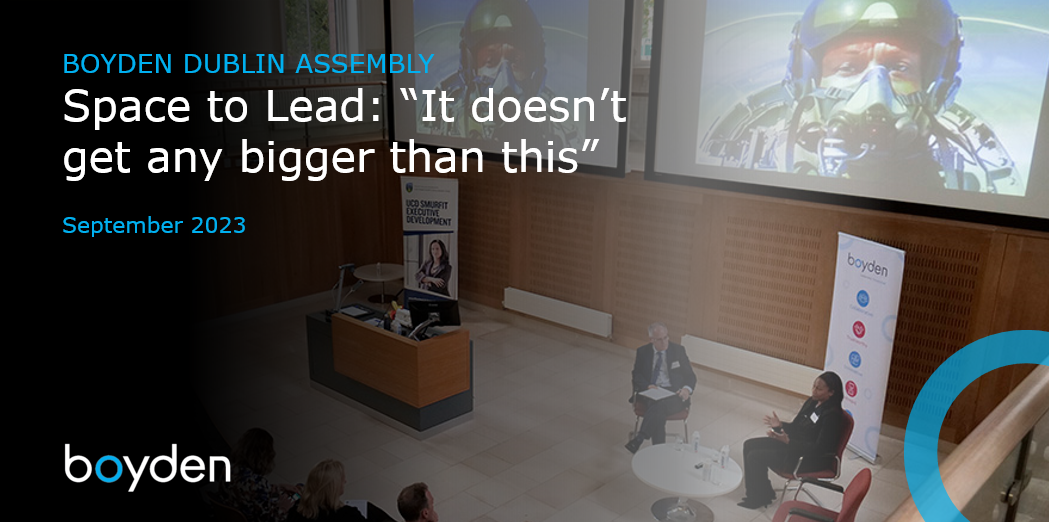 Space to Lead: “It doesn’t get any bigger than this” - Executive Search ...