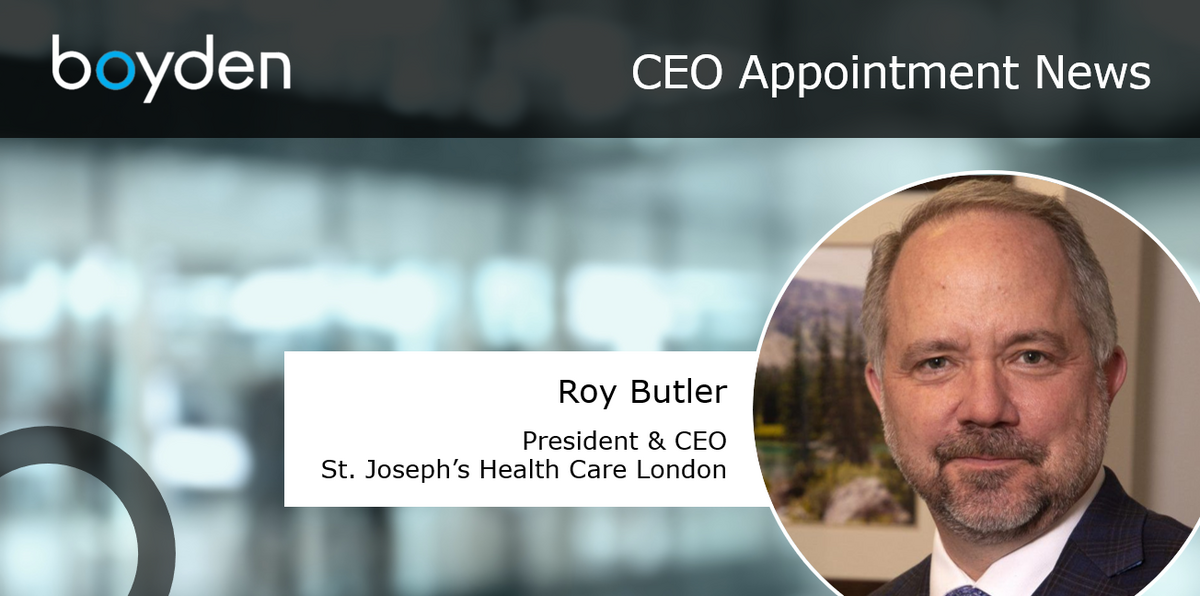St. Joseph’s Health Care London announces new President and CEO ...