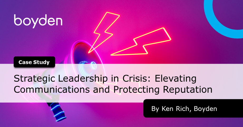 Strategic Leadership in Crisis: Elevating Communications and Protecting ...