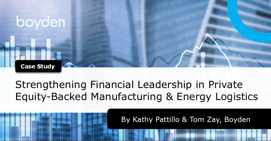 Strengthening Financial Leadership in Private Equity-Backed ...