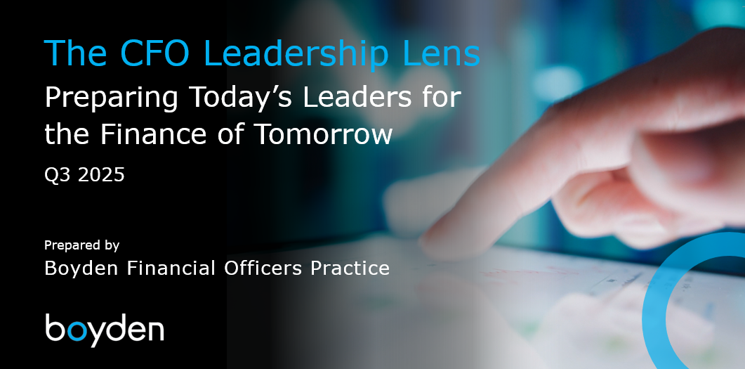The CFO Leadership Lens - Boyden